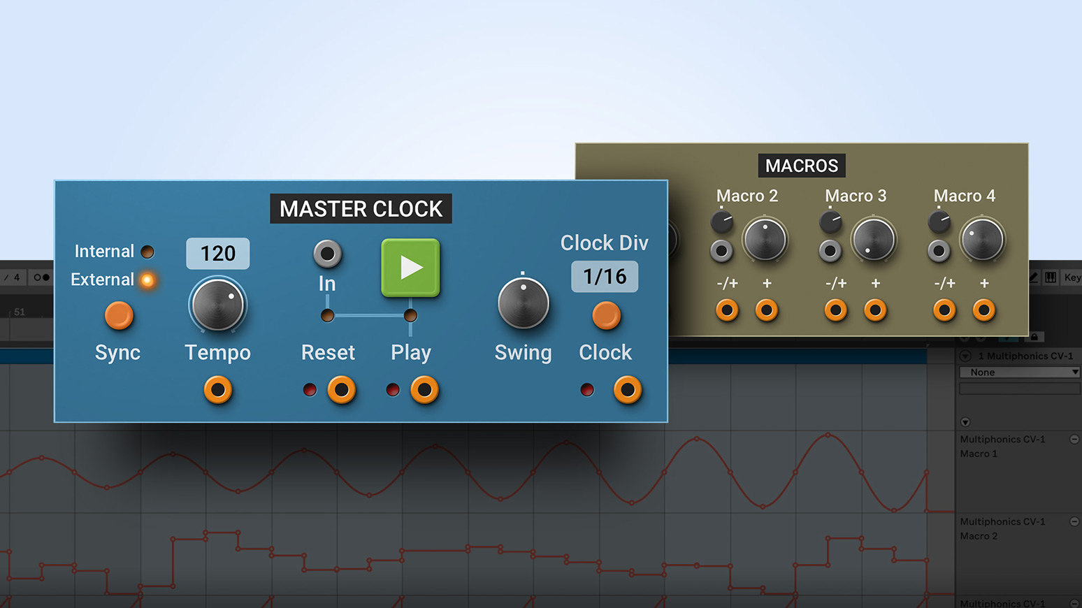 AAS Multiphonics CV-1 modular synthesizer 64-bit VST AU AAX