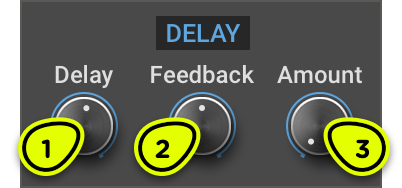 AAS Multiphonics CV-2 Manual § Delay (Output Effect)