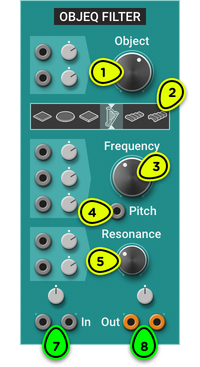 AAS Multiphonics CV-2 Manual § Objeq Filter
