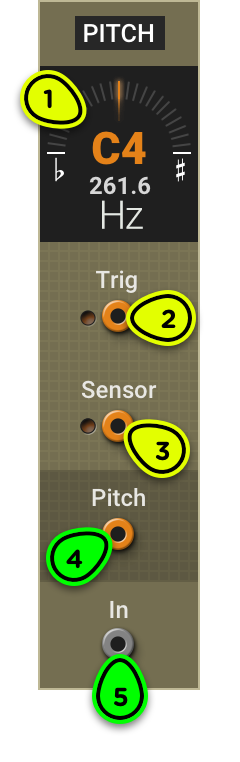 AAS Multiphonics CV-2 Manual § Pitch Detector