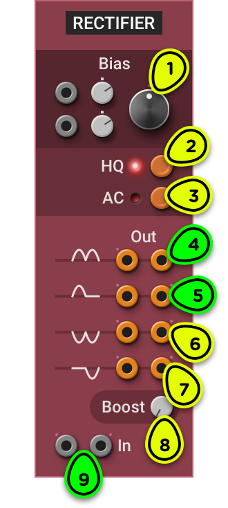 AAS Multiphonics CV-2 Manual § Rectifier